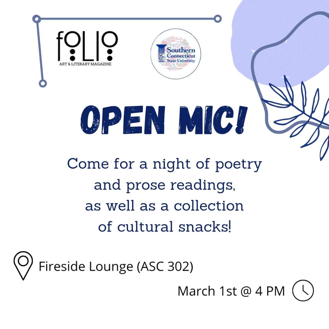 March Open Mic – folio